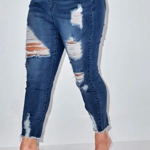 Jeans | Stretch Ripped Jeans | Poshmark